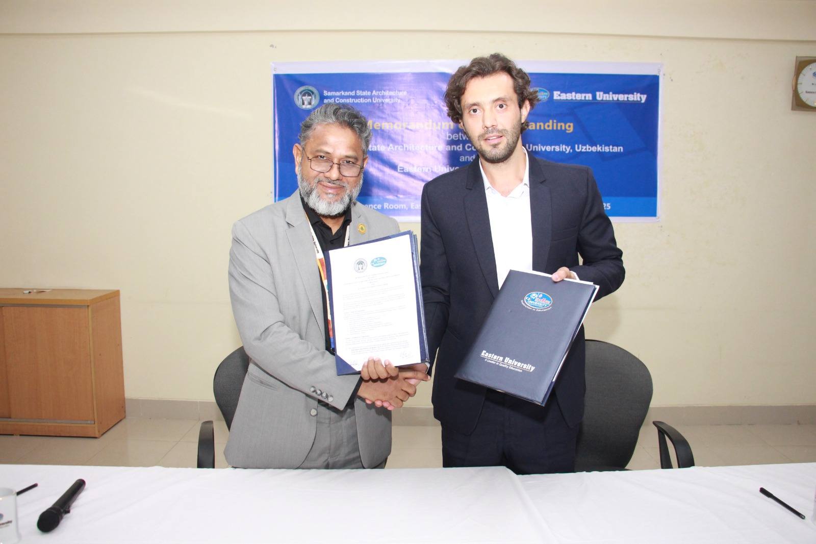 Eastern University Signs MoU with Samarkand State Architecture and ...